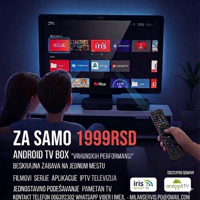 Smart TV Box koji će svaki televizor  pretvoriti u moderni Smart TV!