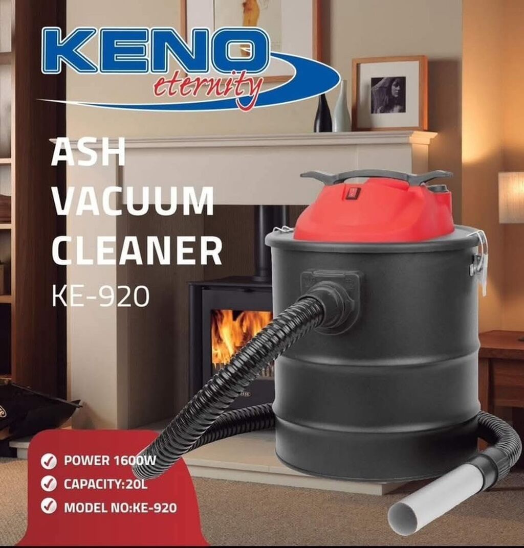 KENO Eternity usisivač za pepeo KE‑920 - Tip: usisivač za pepeo iz