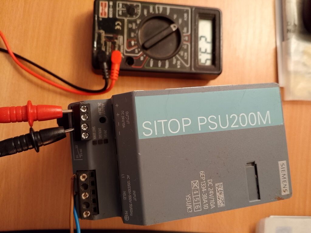 SIEMENS SITOP PSU200M napajanje - Model: 6EP1334-3BA10 (PSU200M) -