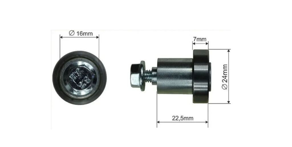 Roler krova poluprikolica 68.S.009 Ležajevi klizača krova – već od 347