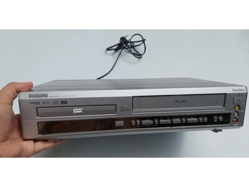 Philips DVD740VR, kombinovani uređaj