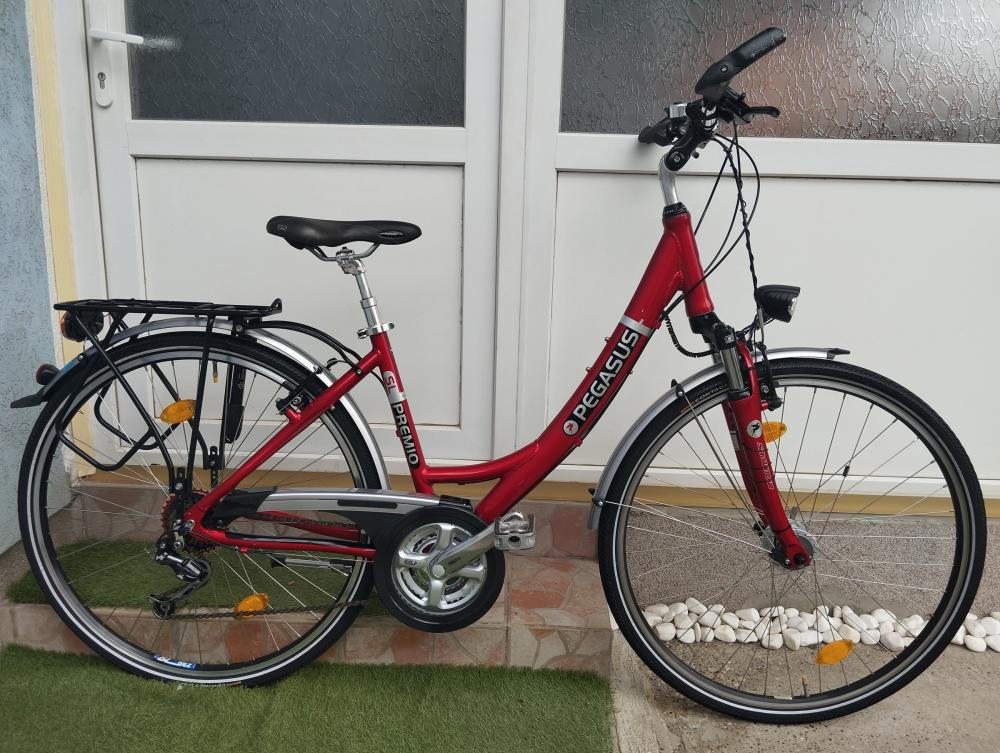 PEGASUS Premio SL, Shimano DEORE 3x8s, LED svetla