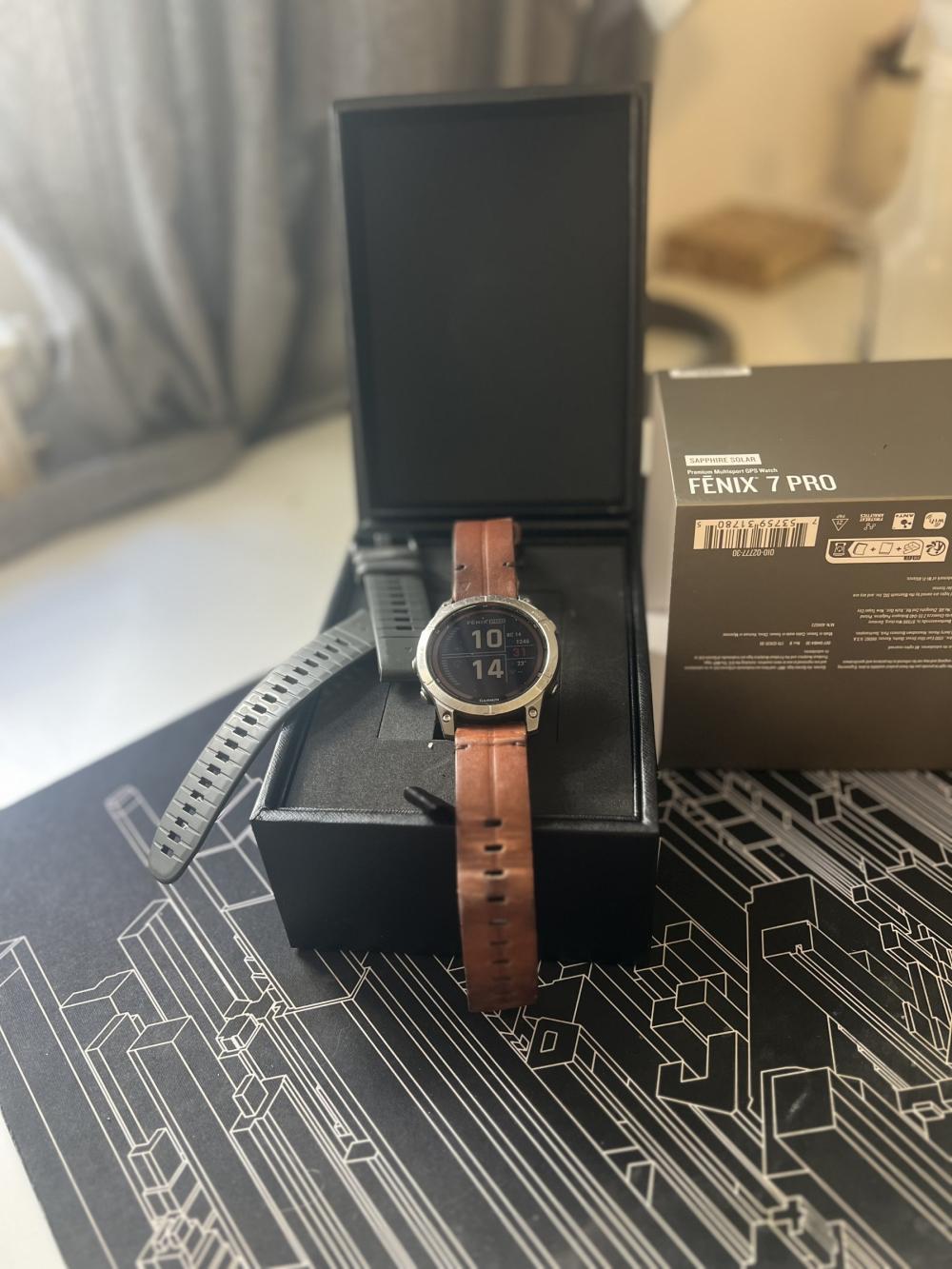 Garmin Fenix 7pro sapphire solar