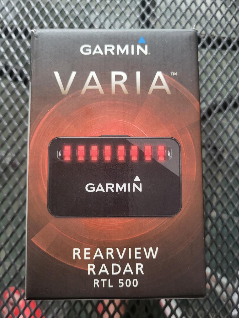 Garmin Varia RTL 500 radar