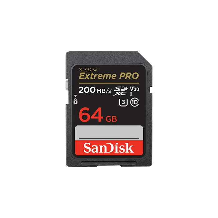 SanDisk MEMORIJSKA KARTICA SDHC 64GB Extreme Pro 200MB/s UHS-I Cass10 U3 V30 67784