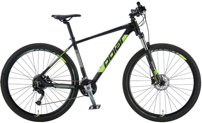 BICIKL POLAR MIRAGE PRO black-fluo yellow