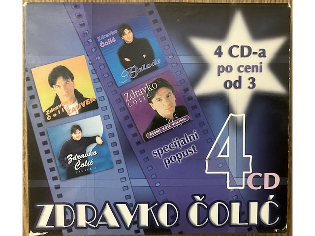 ZDRAVKO ČOLIĆ - 4CD 4 X CD