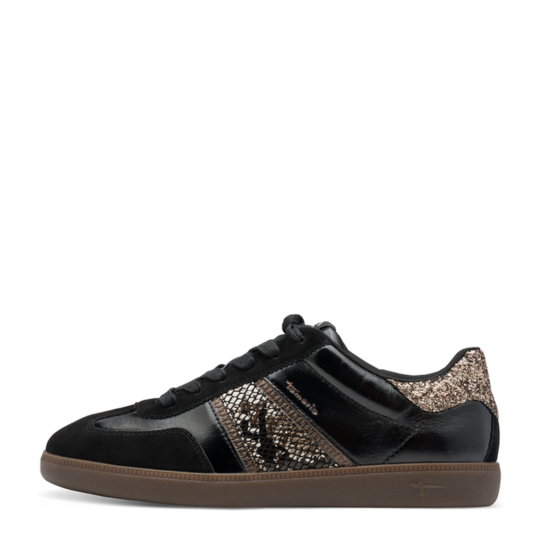 ŽENSKE PATIKE TAMARIS 23624 BLACK SNAKE