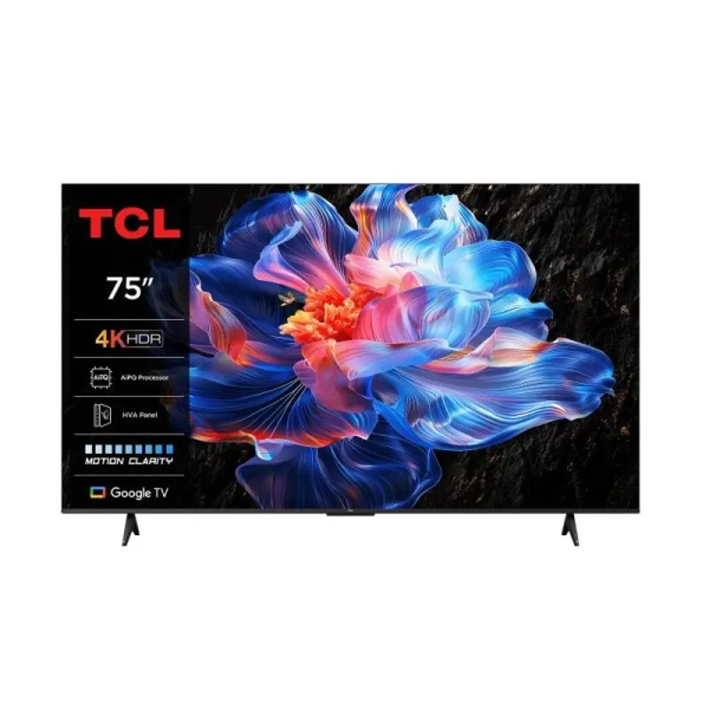 SMART LED TV 75 TCL 7P6K /4K UHD/60Hz/Dolby Audio/frameless/Google TV