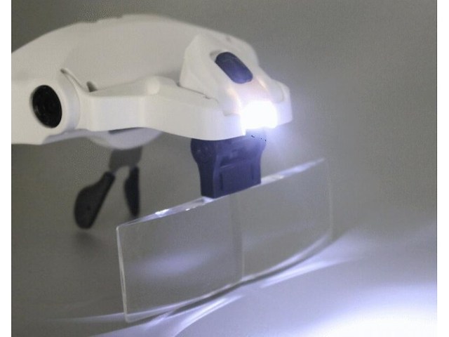 NOVE profesionalne naočare - 5 lupa sa LED svetlom