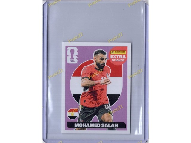 FIFA WORLD CUP 2026 Extra Sticker MOHAMED SALAH Base
