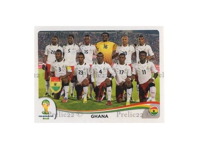 BRAZIL Brasil FIFA WC 2014 sličica broj 527, Panini