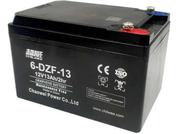 Baterija akumulator Chilwee 12V/13Ah Graphene black gold Series za elektro bicikl
