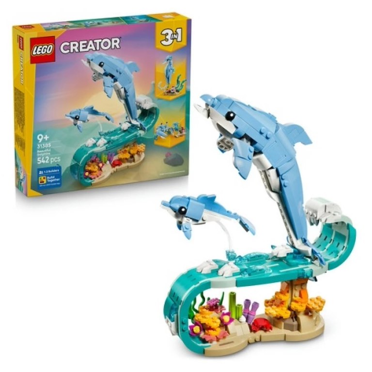 LEGO CREATOR SEA ANIMALS BEAUTIFUL DOLPHIN