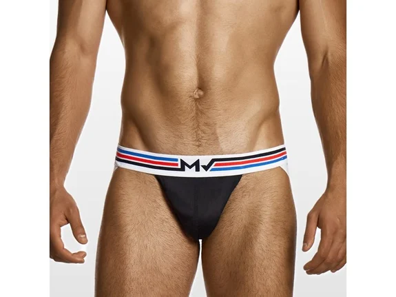 Modus Vivendi jockstrap s efektom „druge kože“ muški crni