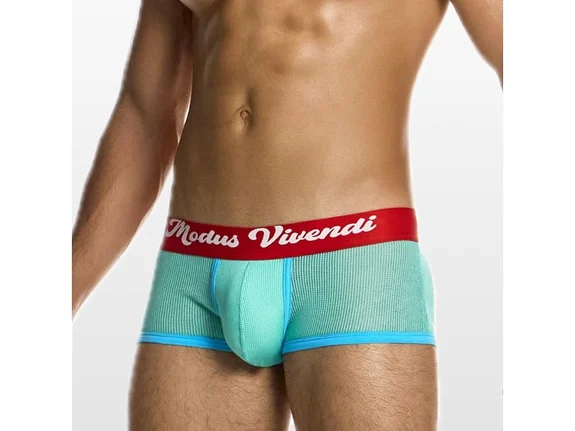 Modus Vivendi bokserice sa crvenim pojasom muške mint - M