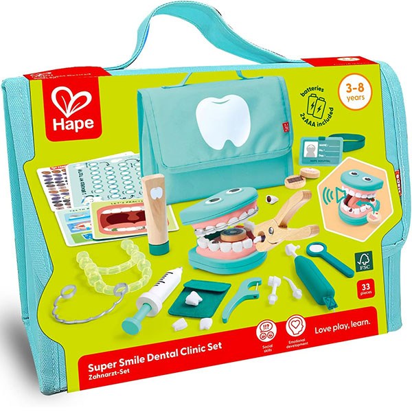Zubarski set drveni Hape Toys 22003477