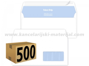 500 koverata PIGNA Edera ameriken 110x230mm 90g desni prozor
