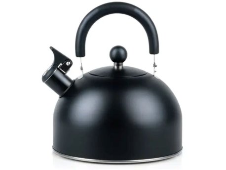 Vilde 199014 - Čajnik sa zviždukom 3L - korisna zapremina 2.4L, Crni