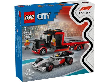 LEGO 60493 F1® kamion za izlaganje sa Audi F1® trkačkim automobilom