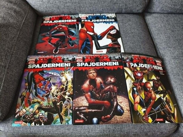 Spajdermeni l(1-5) i Spajdermeni ll(1-5) komplet price