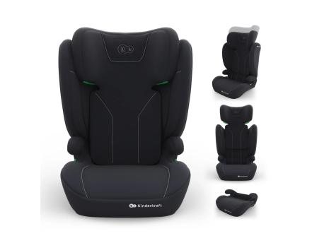 KINDERKRAFT KINDERKRAFT AUTOSEDISTE I-SPARK 2 PLUS I SIZE BLACK