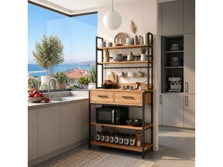 HANAH HOME Kuhinjska polica Frame Atlantic Pine