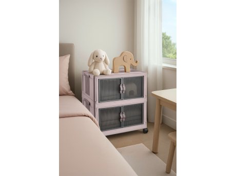 HANAH HOME Višenamenski ormar Lavine 67 Powder