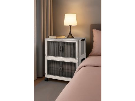 HANAH HOME Višenamenski ormar Lavine 67 White