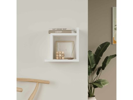 HANAH HOME Zidna polica Capri White
