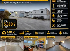 Izdavanje Magacin - Beograd, Surčin Centar