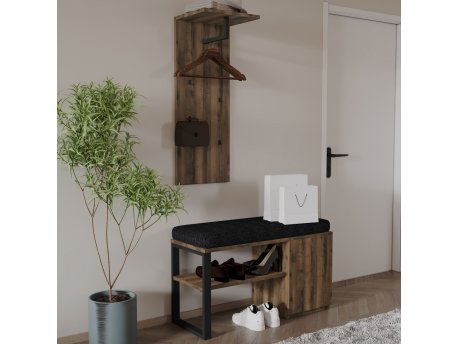 HANAH HOME Set za hodnik Lion Antique Walnut