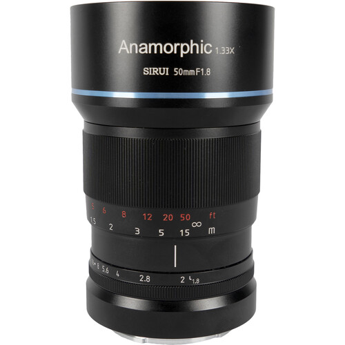 Sirui 50mm f/1.8 Super35 Anamorphic 1.33x (Canon RF Mount)