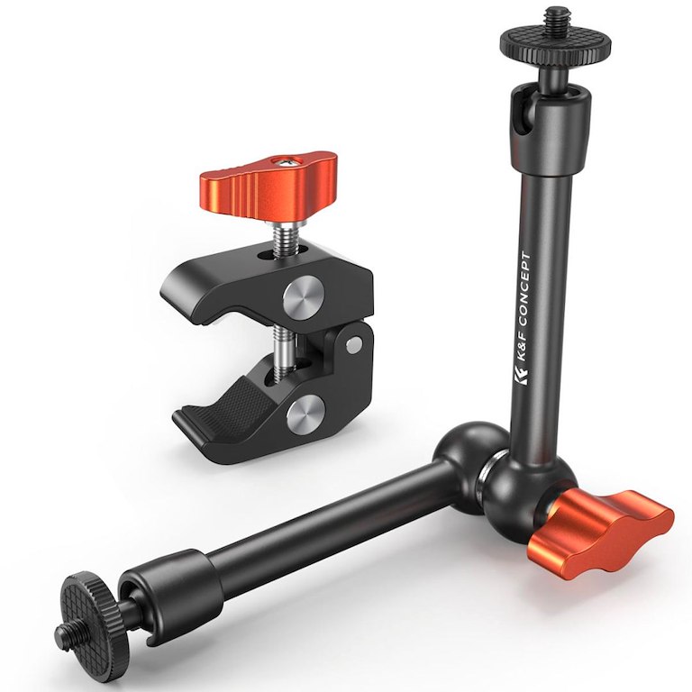 K&F Concept 25cm Magic Arm with Super Clamp KF31.131