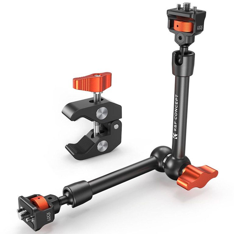 K&F Concept 28cm Magic Arm with Super Clamp KF31.132