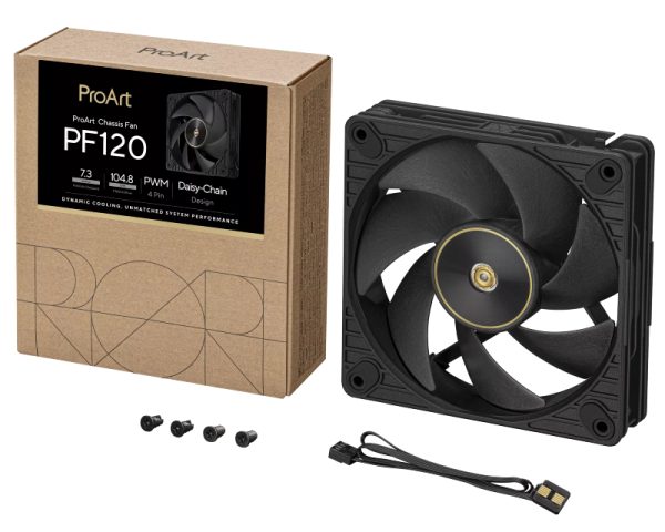 ASUS PROART PF120 FAN PWM BLACK ventilator crni