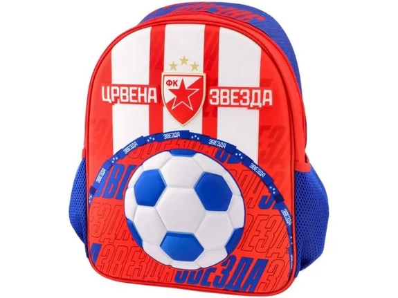 Play Ranac za vrtić 3D Crvena Zvezda Fudbal