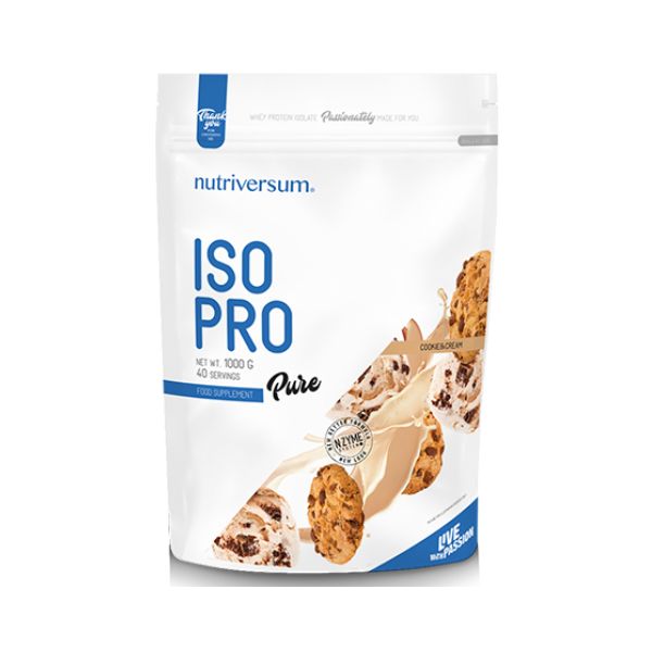 NUTRIVERSUM Iso Pro Cookies & Cream 1kg