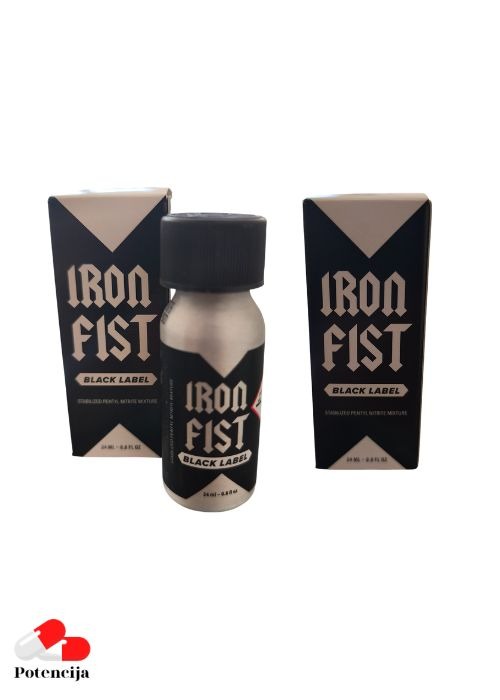 Poppers Iron Fist Black Label 24ml