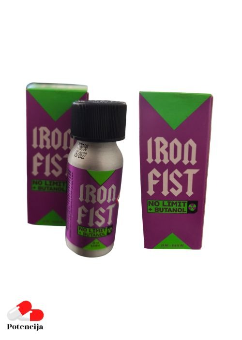 Poppers Iron Fist No Limit Butanol 24ml