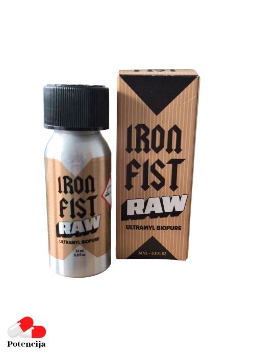 Poppers Iron Fist Raw Ultramyl Biopure 24ml