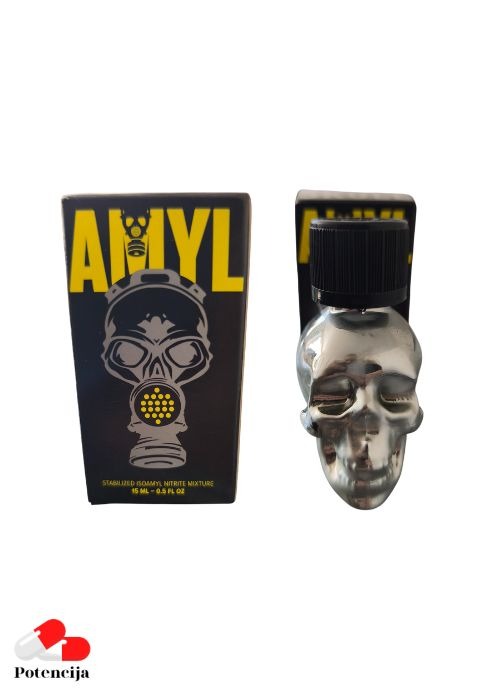 Poppers Silver Skull Amyl 15ml