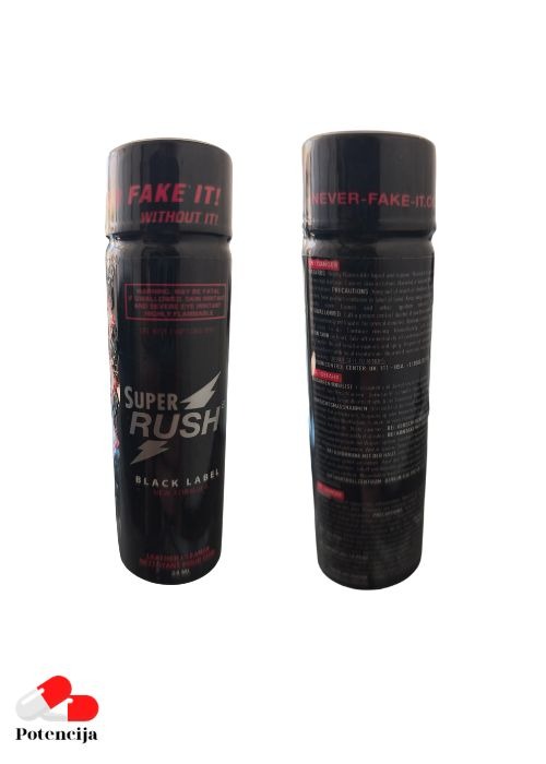 Poppers Super Rush Black Label 24ml