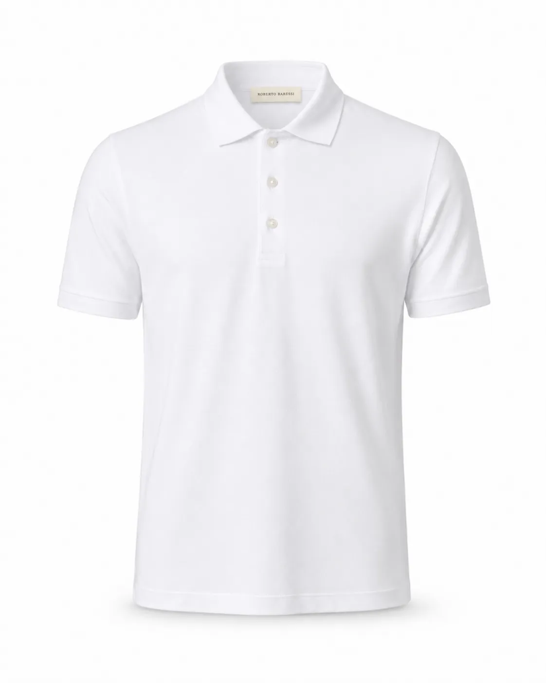 Bianco Muška Polo Majica bele boje
