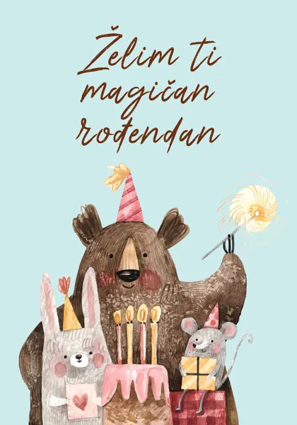 ČESTITKA MAGIČAN ROĐENDAN
