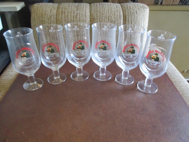 Set čaša Birra Moretti 0,5