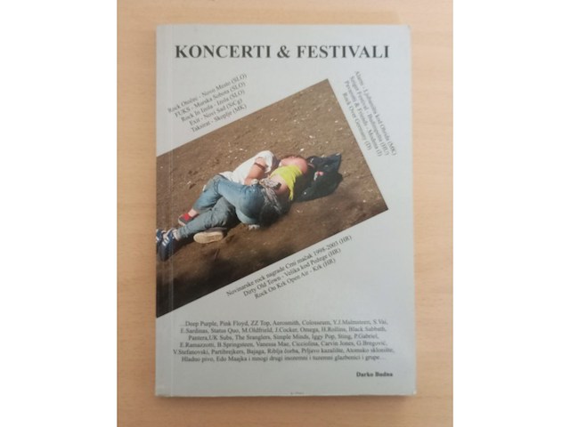 DARKO BUDNA - Koncerti And Festivali L