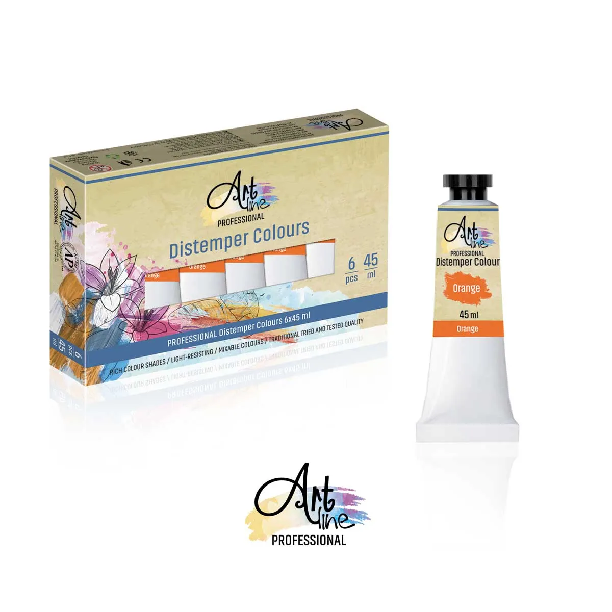 Tempera ARTLINE PROFFESIONAL NARANDŽASTA