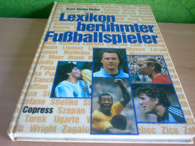 Leksikon POZNATIH FUDBALERA ,MARADONA ,RUMENIGE