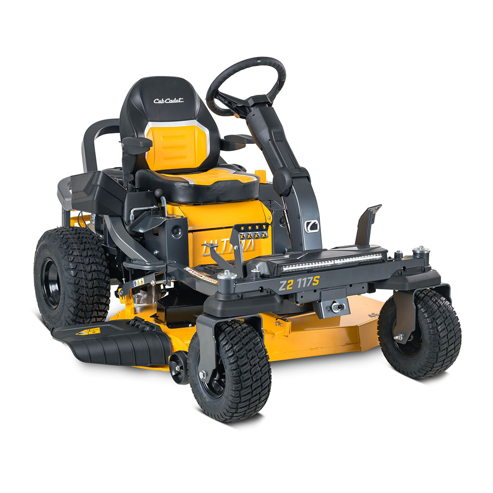 Zero Turn kosačica Cub Cadet ZTS2 117 – 117cm – 726cc V-TWIN Kawas – Dual Hydrostatic – sa volanom
